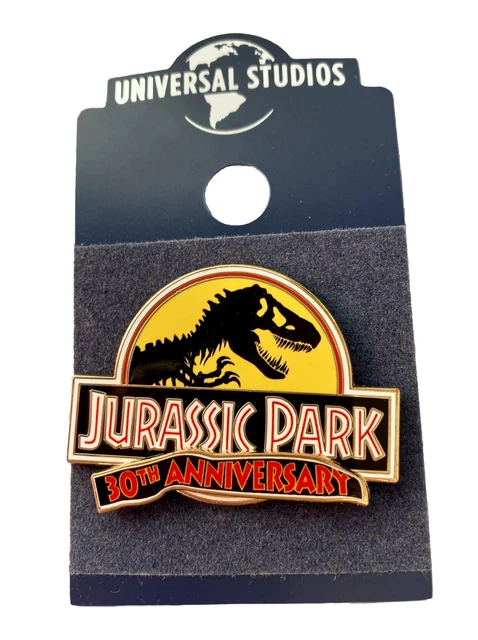 UNIVERSAL STUDIOS 2023 Jurassic Park 30th Anniversary Banner Pin - New ...