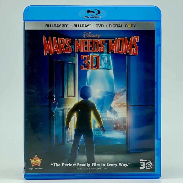 MARS NEEDS MOMS 3D (Blu-ray 3D, Blu-ray, DVD, 2011) $15.89 - PicClick CA MARS NEEDS MOMS 3D (Blu-ray 3D, Blu-ray, DVD, 2011) $15.89 - PicClick CA