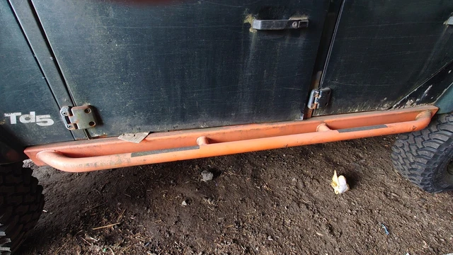 LAND ROVER DEFENDER 110 rock sliders ×2 £50.00 - PicClick UK