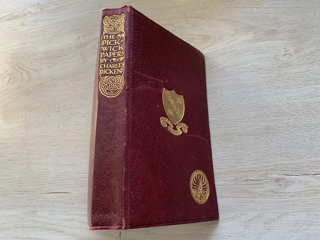 THE PICKWICK PAPERS Charles Dickens Antique Book Vintage Book Rare Book ...