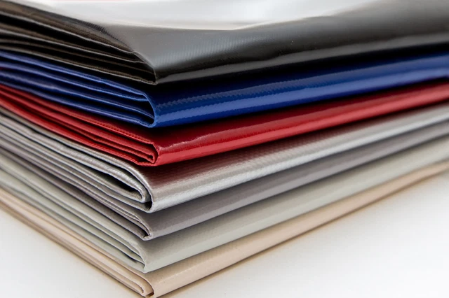 LKW PVC PLANE Maß nach Wunsch 910g/m² (6m Breit) Bache Abdeckplane EUR ...