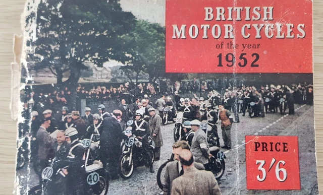 BRITISH MOTOR CYCLES of the year 1952 - Paperback book £1.00 - PicClick UK