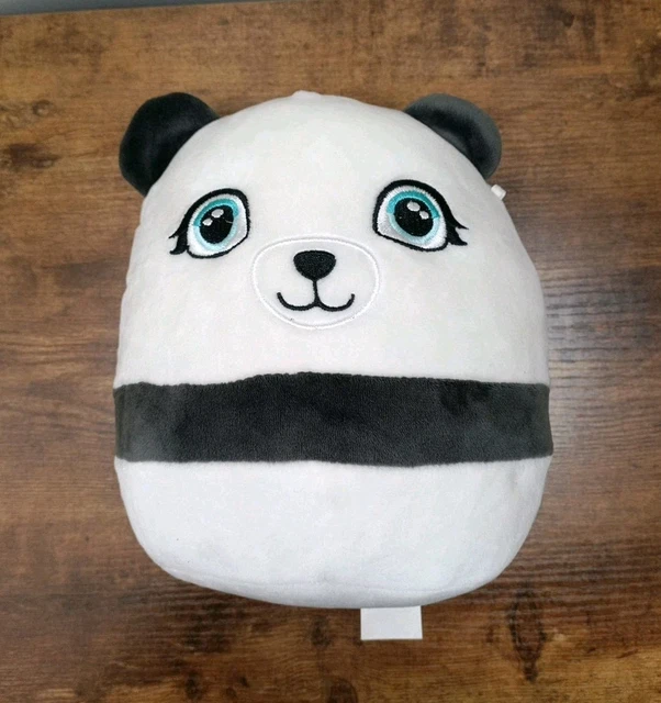 SQUISHMALLOWS PERSEFANIE CREAM And Black Panda Big Eyes Soft Plush Toy ...
