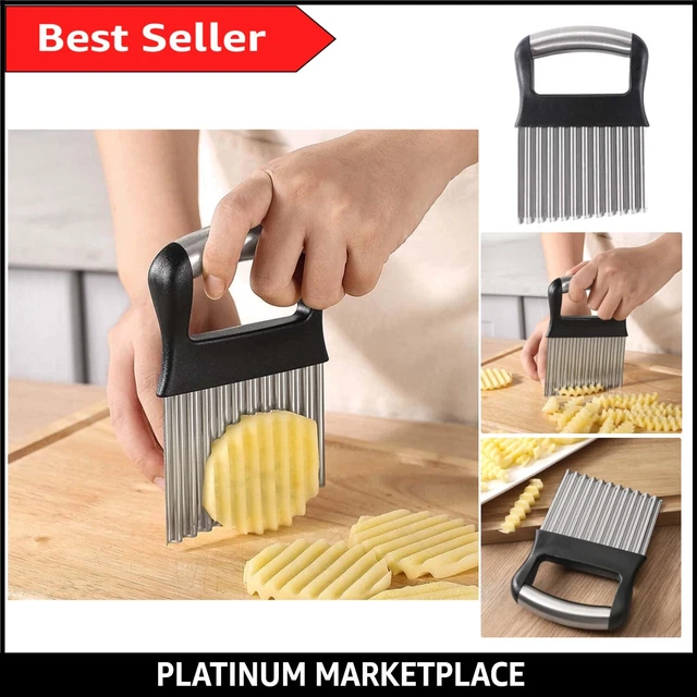 PROFESSIONAL GRADE POTATO Chipper with Ergonomic Handle - Compact ...