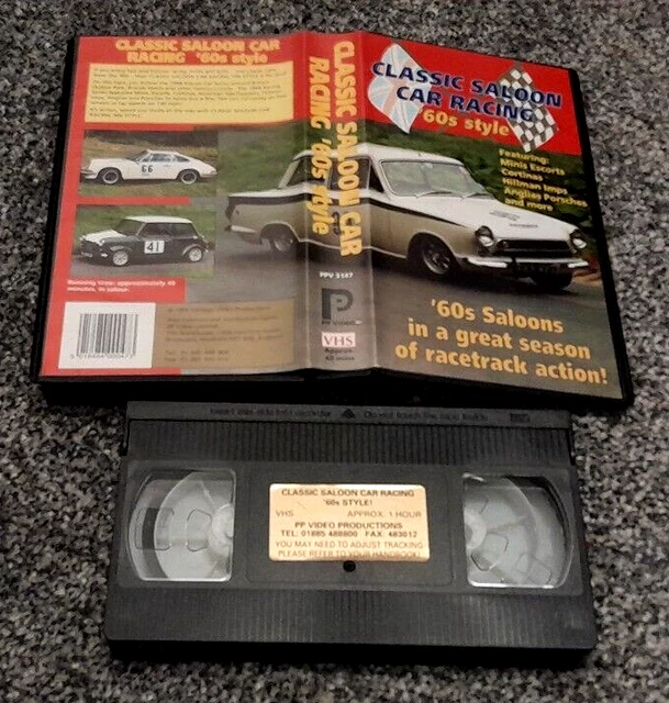 CLASSIC SALOON CAR Racing 60S Style 60S Saloons Motorsport Pal Vhs ...
