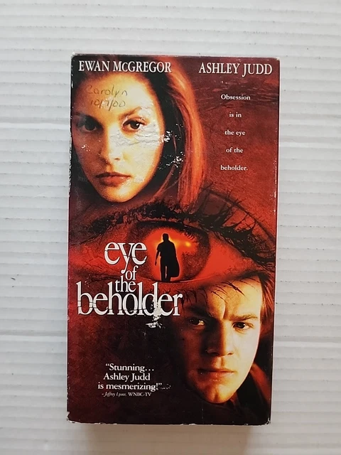 EYE OF THE Beholder (VHS, 2000, Closed Captioned) Ashley Judd, Ewan ...