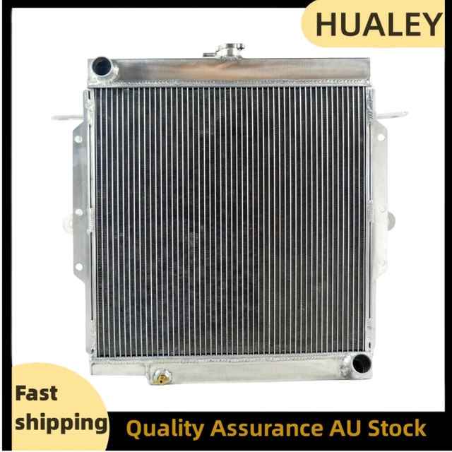 RADIATOR FIT AFTERMARKET Landcruiser 75 Series Troopy HZJ75 1HZ/1HZ-T 4 ...