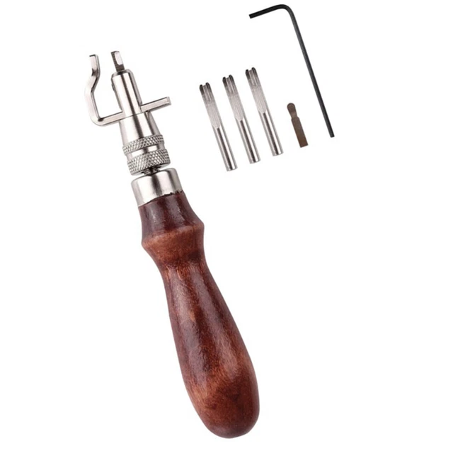 CUCITURE FAI DA te Groover Skiving Edger Beveler accessori in pelle per ...