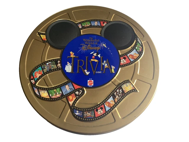 VINTAGE 1997 MATTEL Walt Disney Trivia Game Complete $9.99 - PicClick