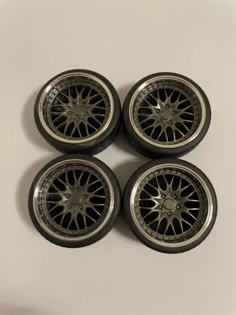 1/18 SCALE MODIFIED Tuning 18” REAL ALUMINIUM KERSCHER CS wheels £38.00 ...