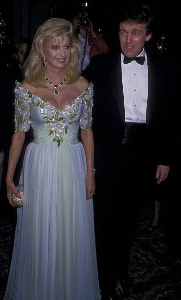 IVANA TRUMP AND Donald Trump attend 17th Annual Police Athle - 1989 Old ...