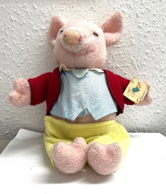 BEATRIX POTTER PLUSH VINTAGE Eden Pigling Bland Soft Toy BNWT- CG W61 £ ...