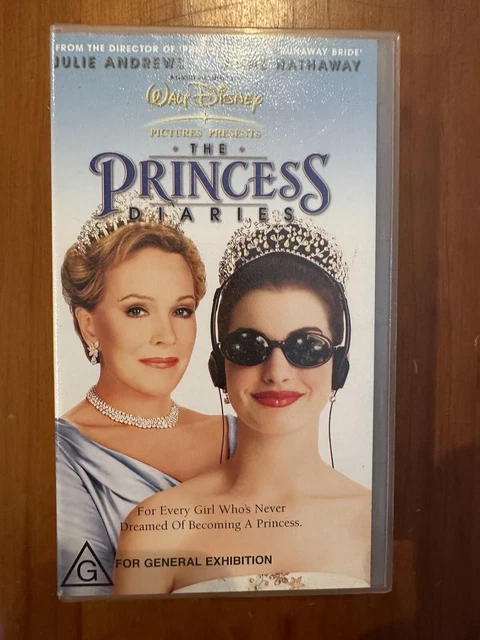 DISNEY THE PRINCESS DIARIES 2001 Vintage Anna Hathaway Julie Andrews ...