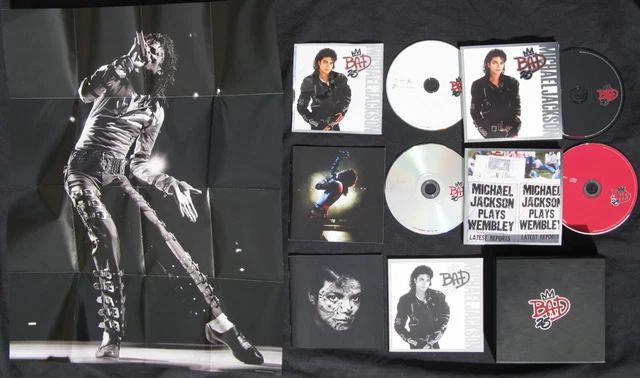 MICHAEL JACKSON COFFRET BAD 25th Box Set 3 CD + 1 DVD Tour Deluxe JAPAN 2012 EUR 49,99 - PicClick IT