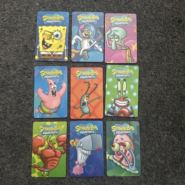 SPONGEBOB SQUAREPANTS PIRATES Arcade Coin Pusher Cards Complete sets of ...