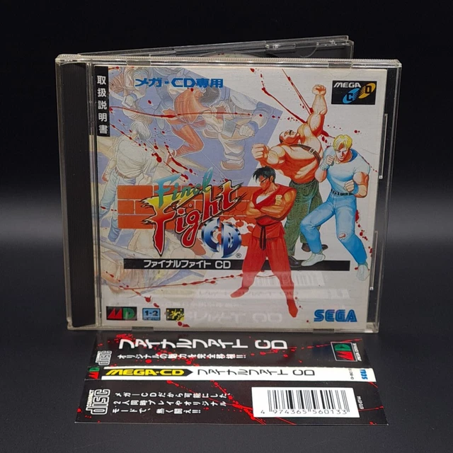 FINAL FIGHT CD (with spin card) Sega MegaCD Japan Game (Megadrive Mega CD) Capco £57.43 ...