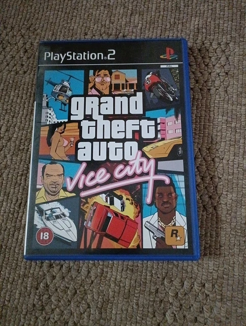 SONY PLAYSTATION 2 PS2, GTA Grand Theft Auto: Vice City, PAL EUR 18,75 ...