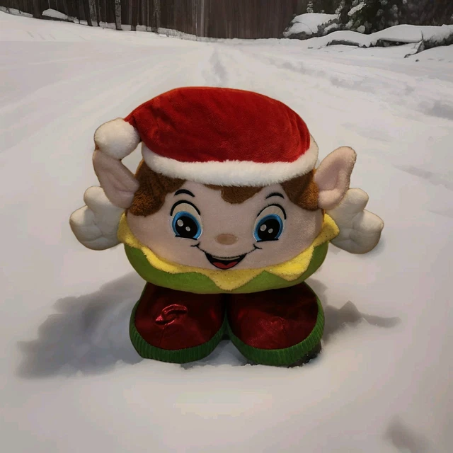 RARE HOLIDAY TIME Christmas ElF Door Greeter Plush Toy, Ornament, 21” £ ...