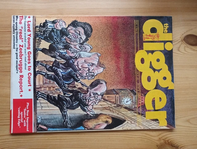 THE DIGGER MAGAZINE Vol.1 No.1 October 9th 1987 #2 #3 #4 £21.49 ...