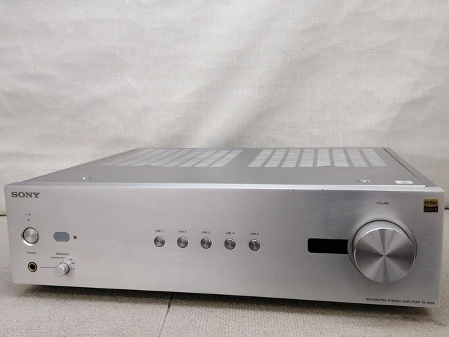 AMPLIFICATEUR STÉRÉO INTÉGRÉ SONY TA-A1ES avec accessoires testé JP ...
