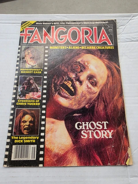 FANGORIA #16 GHOST Story Magazine Rick Baker Special Effects Horror $10 ...