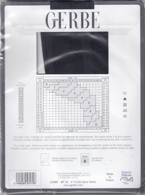 COLLANT GERBE GROOVE coloris Bruyère. Taille 2 - 9. Limited Edition ...