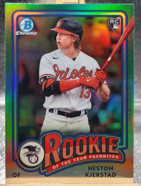 ORIOLES PRÉFÉRÉES HESTON Kjerstad RC 2024 Bowman #ROY-14 ROY EUR 0,93 ...
