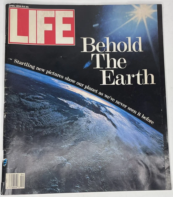 BEHOLD THE EARTH Life Magazine April 1992 Pictures/Images Space Shuttle ...