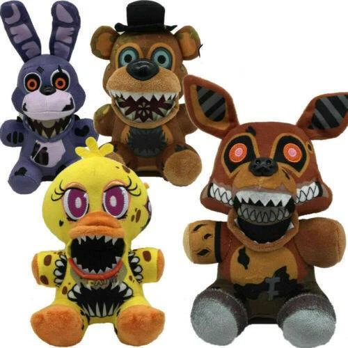 BONNIE CHICA FNAF Plush Doll Five Nights at Freddy's Stuffed Soft Toy ...