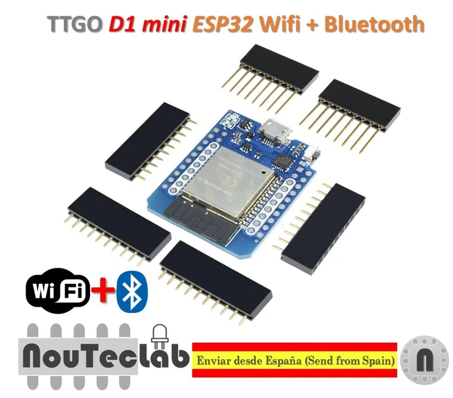ESP32 WIFI + Bluetooth ESP8266 ESP-32 Module Compatible with Wemos D1 ...