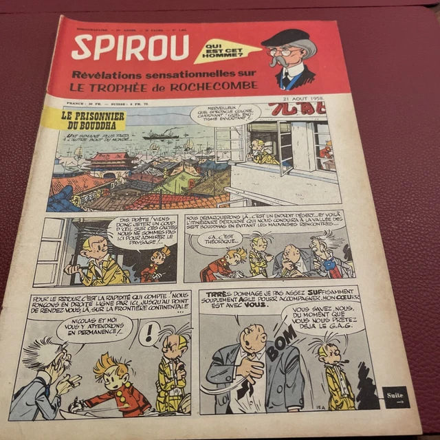 TIM UND STRUPPI Spirou 1962 1958 Buck Danny Lucky Luke Gaston Marc ...