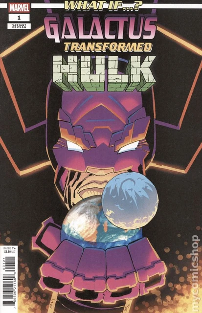 WHAT IF GALACTUS Transformed Hulk 1B VF 2025 Stock Image £2.48 ...