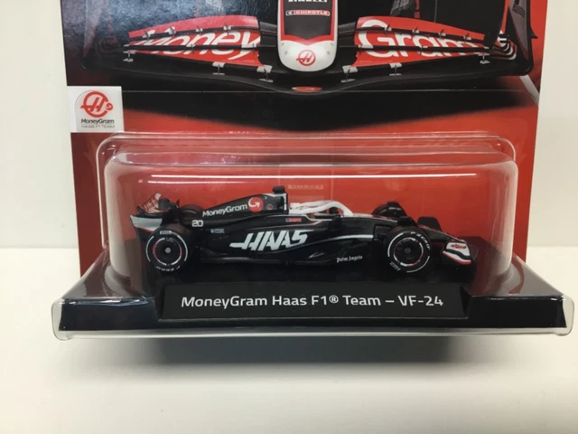 2025 HOT WHEELS Premium Formula 1 🏆 2024 Moneygram Haas F1 Team - Vf-24 ...
