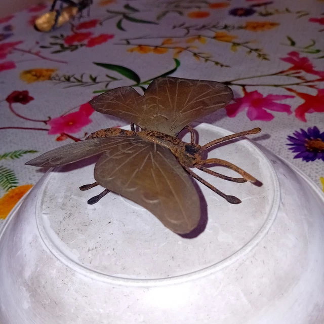 ANCIEN INSECTE ANNÉES 50 Papillon Bon Etat 9 Cm EUR 30,00 - PicClick FR