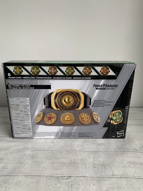 POWER RANGERS LIGHTNING Collection Master Morpher Tommy Oliver Green ...