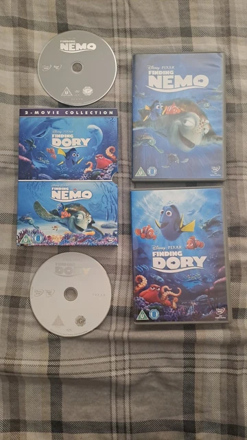 FINDING NEMO AND Finding Dory: 2-Movie Collection DVDs (with Sleeve ...