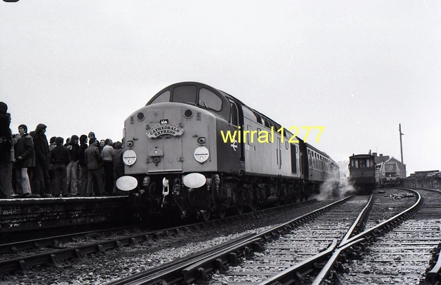 ORIGINAL RAILWAY NEGATIVE Class 40 40118 at Yeovil Junction ? 06.05.78 ...