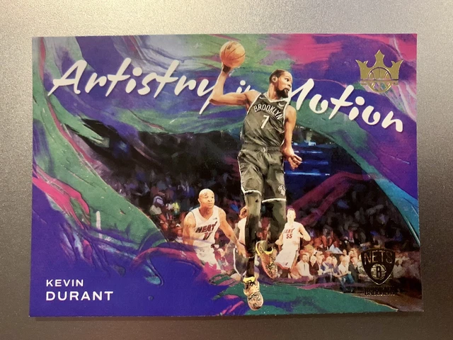 2021-22 COURT KINGS Basketball Kevin Durant Artistry in Motion Inserto ...