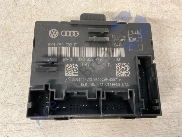 AUDI A1 8X 10-14 Pre-Facelift Door Control ECU Module Front Left ...