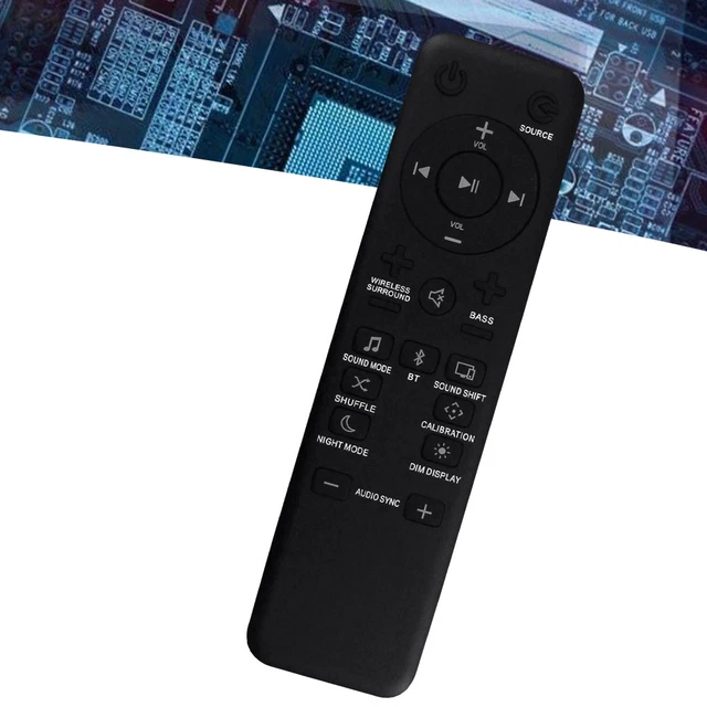 REPLACE REMOTE CONTROL for BAR/2.1/3.1/5.1 BAR 5.1 Sound Bar Z4F18400 £ ...
