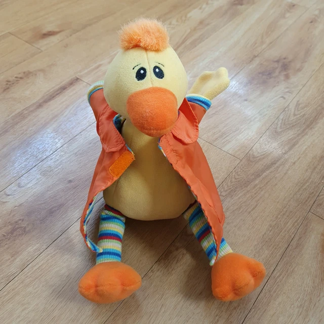 MARKS AND SPENCER M&S Duck Soft Toy Plush April Showers Coat yellow ...