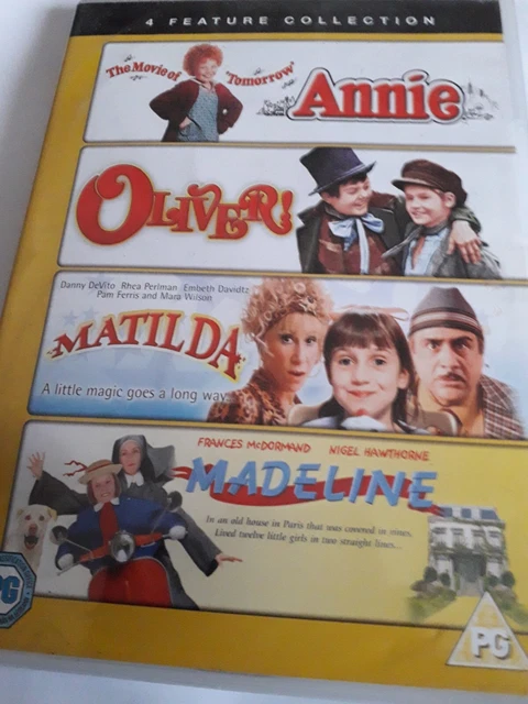 ANNIE OLIVER MATILDA Madeline 4 Dvd 4 Classic Films Uk Europe Region 2 ...