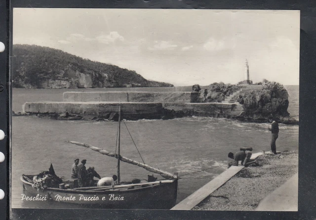 CARTOLINA PESCHICI MONTE Puccio e Baia ANIMATA BARCA RA231 EUR 7,90 ...