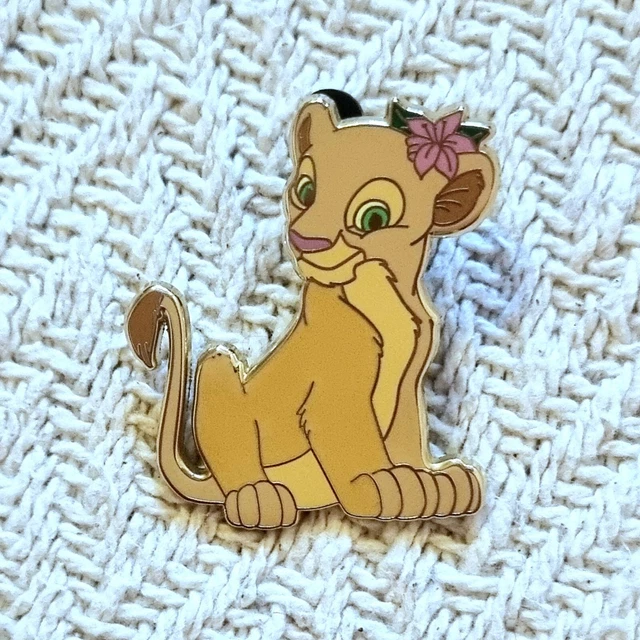DISNEY STORE EXCLUSIVE The Lion King Nala Simba Pin Badge Official Pin ...