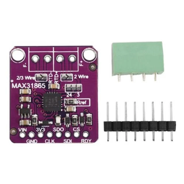 31865 MAX31865 RTD Platinum Resistance Temperature Detector Module ...