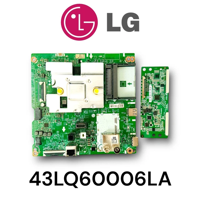LG MAIN BOARD + Tcon 43Lq60006La Smart Tv Eax69822904(1.1) -Free Uk ...