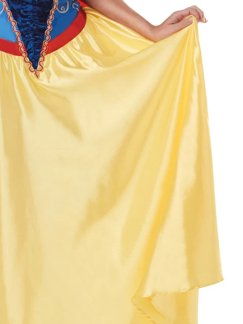 DISNEY PRINCESS Snow White Costume Women Fairytale Fancy Dress Book ...