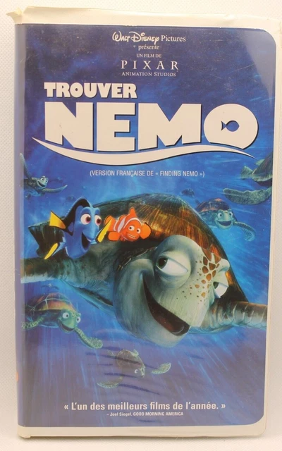DISNEY-PIXAR FINDING NEMO 2003 VHS French Language Version Trouver Nemo ...