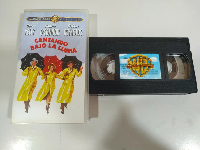 CANTANDO BAJO LA Lluvia Gene Kelly - VHS Cinta Tape Español - 3T EUR 22 ...