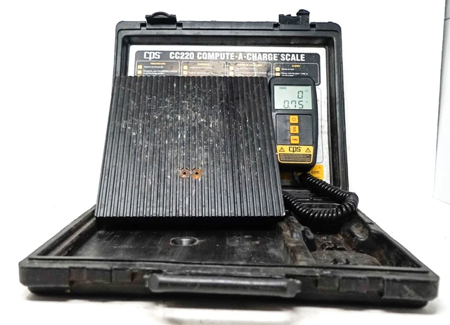 CPS [CC220] COMPUTE-A-CHARGE - 220 lb de capacidad, escala de carga de ...